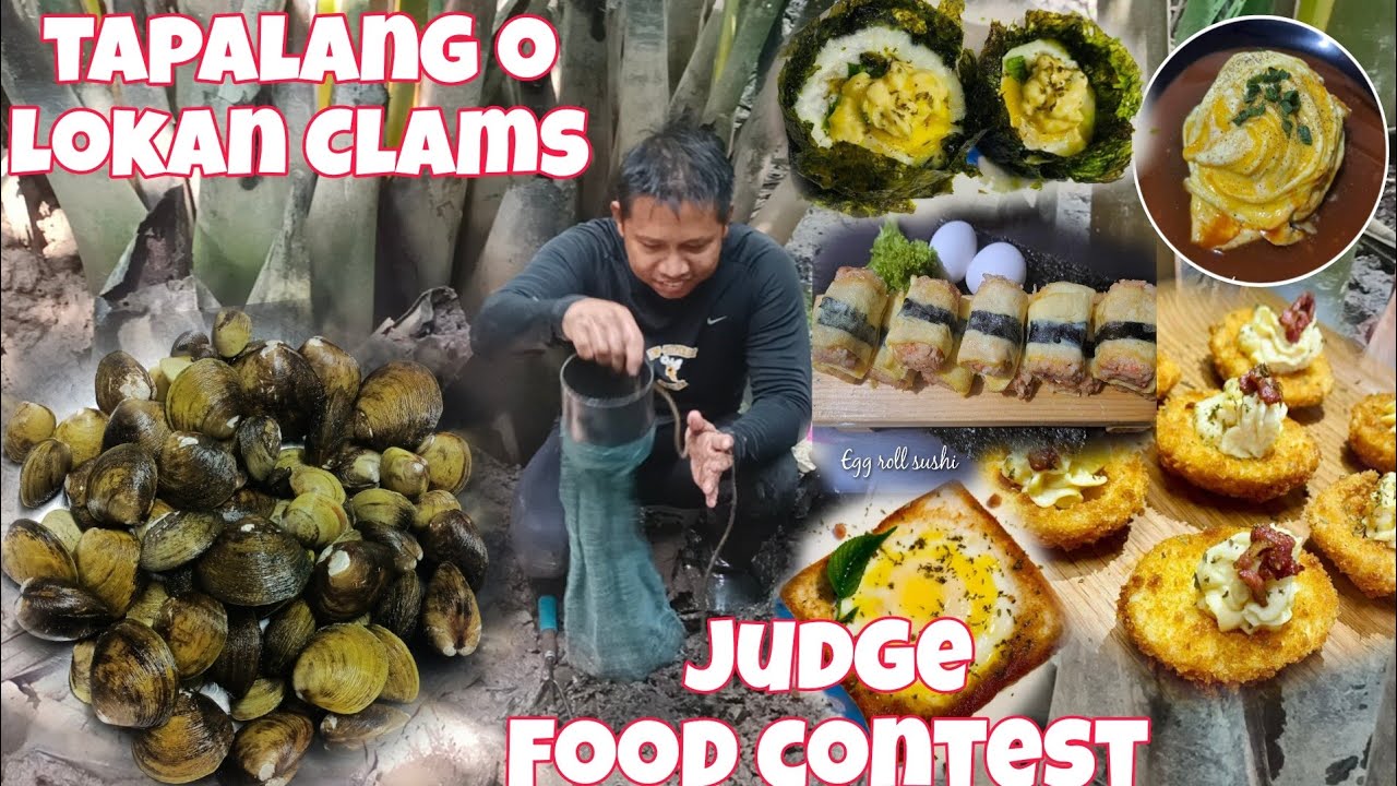 Lakad kami pangunguha Ng Tapalang o Lokan Clams/Kinuhang Judge sa Food ...