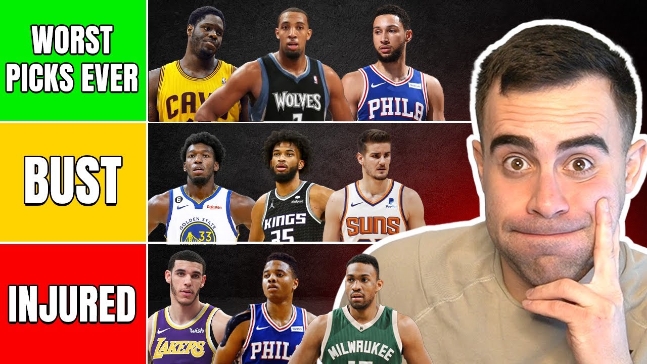 Ranking the Biggest NBA Busts Since 2000 | Tier List - YouTube