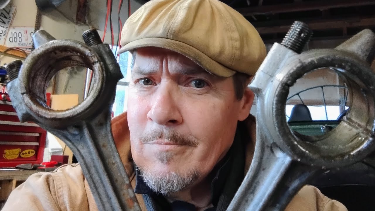 Ford Model A Connecting Rods...the wrong way! - YouTube