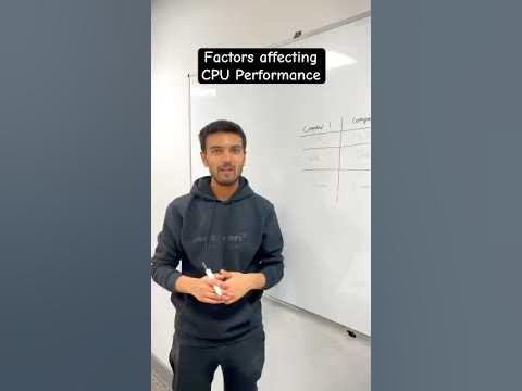 There are many factors affecting CPU Performance - GCSE / A Level Computer Science # ...