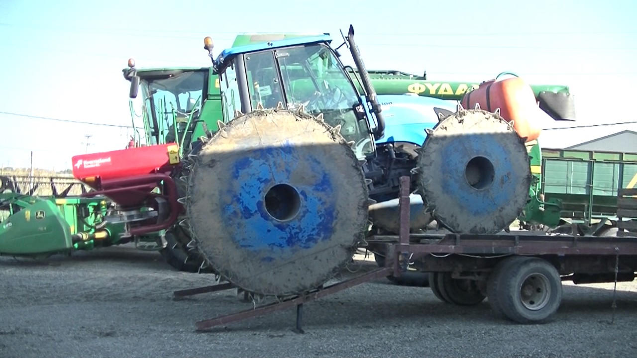 Landini vision 105 Rice Greece 8-7-2017 - YouTube