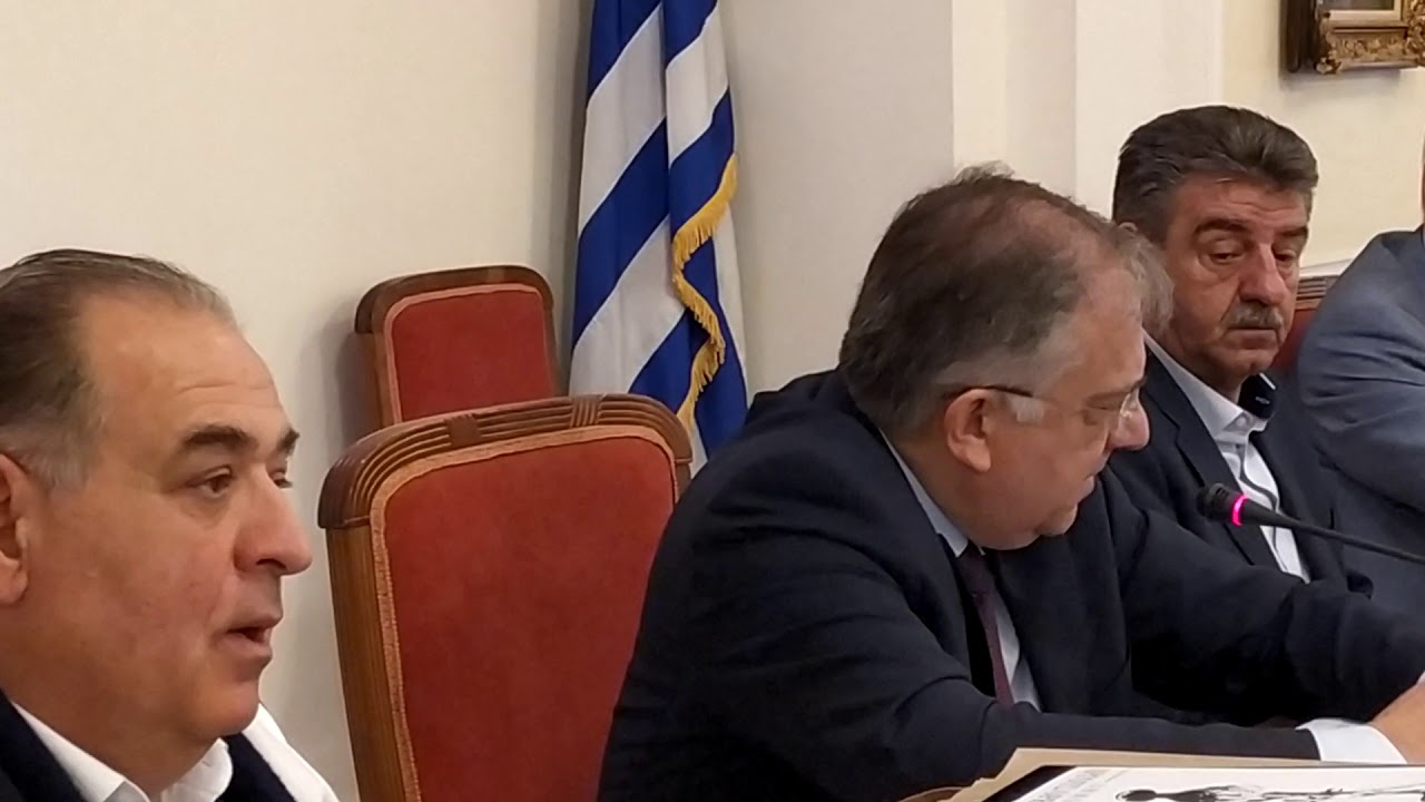 Ο υπουργός Εσωτερικών Τάκης Θεοδωρικάκος στη σύσκεψη της ΠΕΔ Δυτικής ...