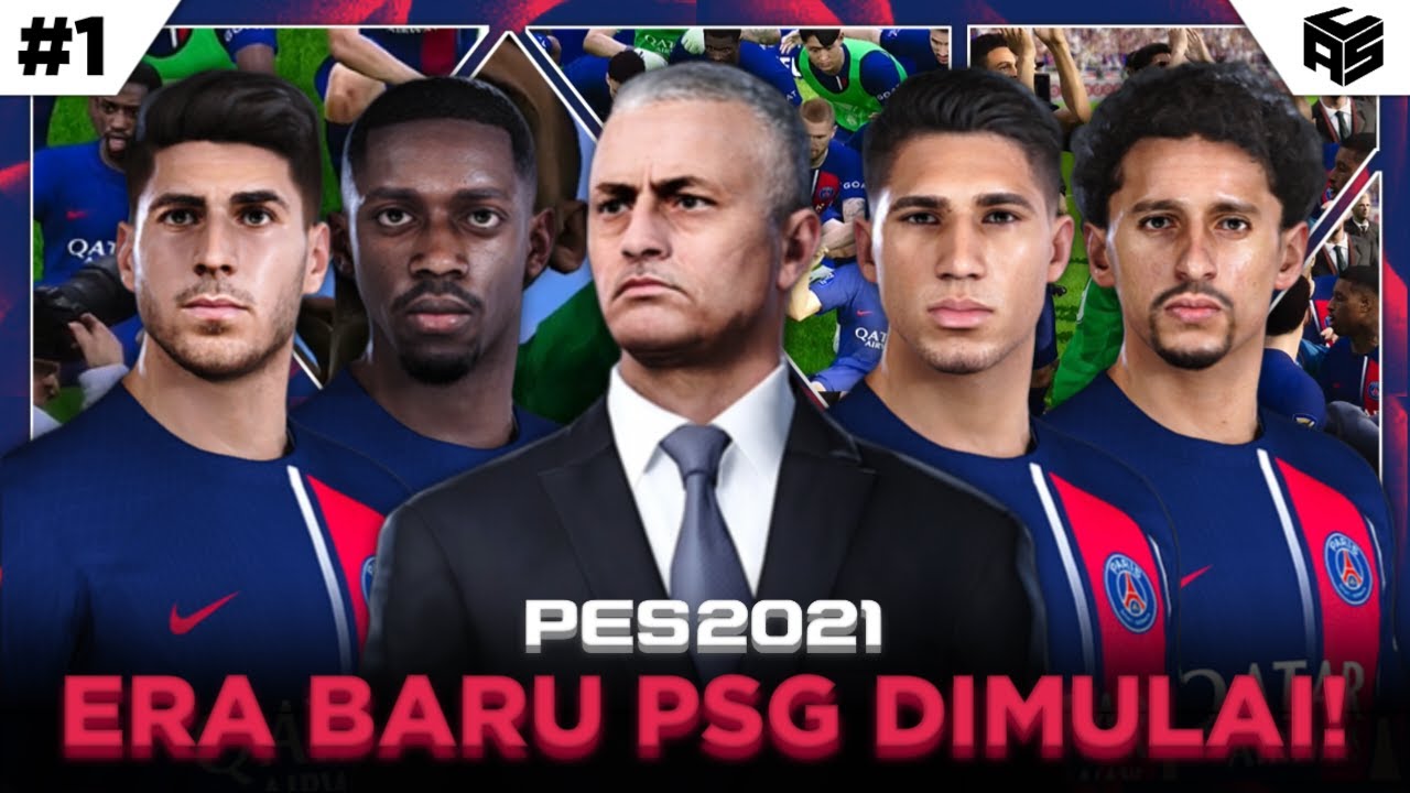 PES 2021 PSG Master League | Saatnya Era Baru Bersama Jose Mourinho ...