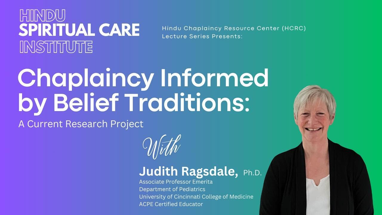 HCRC Presents Chaplaincy Informed by Belief Traditions, with Judith ...