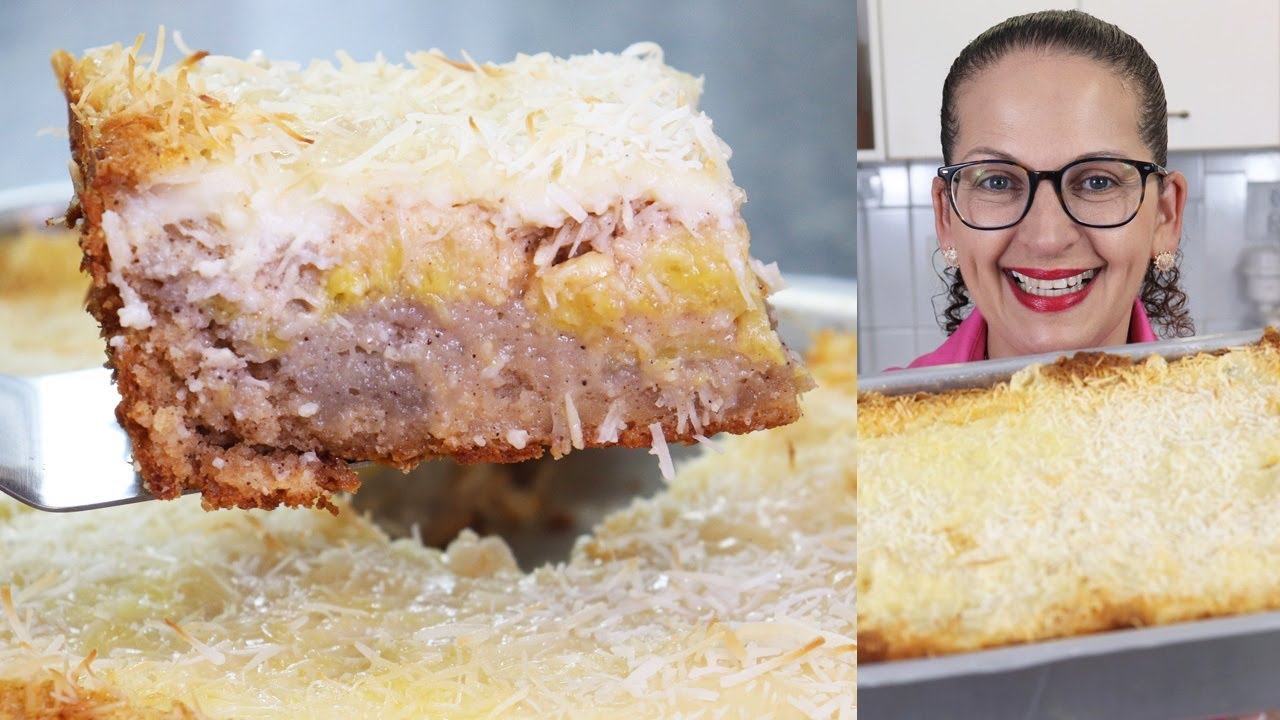 TODOS DIZEM QUE É A MELHOR TORTA DE BANANA QUE JÁ PROVARAM E QUEREM A ...