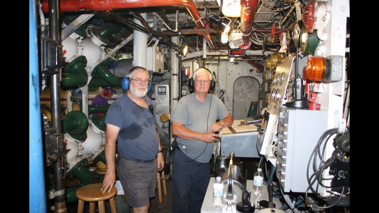 LST-325 Engine Room Watch - YouTube