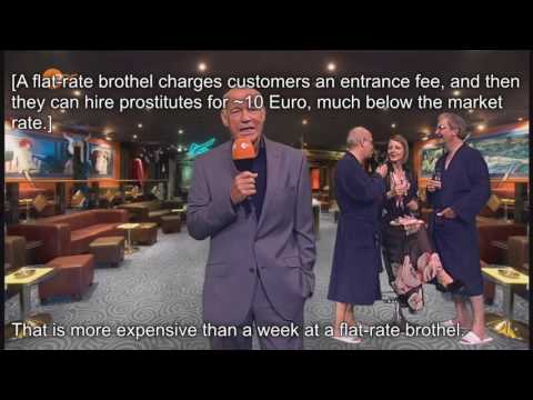 [English subtitles] Heute Show: mega-brothel in Germany, Ulrich von Heesen. 6/3/2016