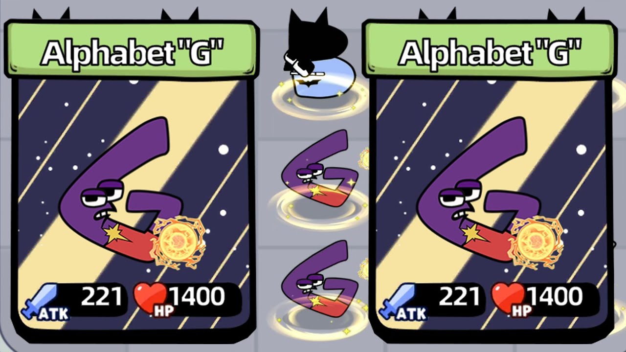 Max Level Merge Alphabet Lore Fusion Number (A-J...) | Merge Alphabet ...