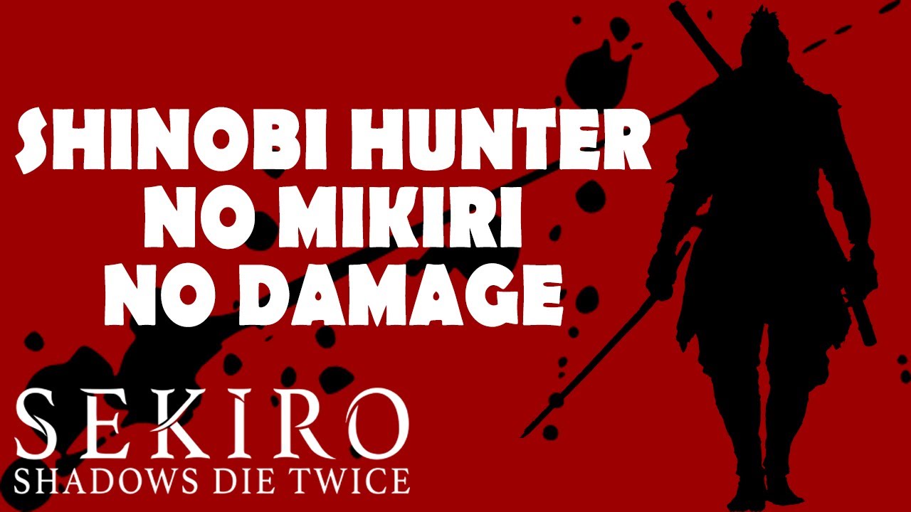Shinobi Hunter - No Damage - No Mikiri Counter - Sekiro: Shadows Die ...