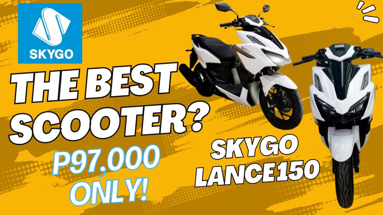SKYGO LANCE 150 SCOOTER| ANG TATALO SA HONDA CLICK? - YouTube