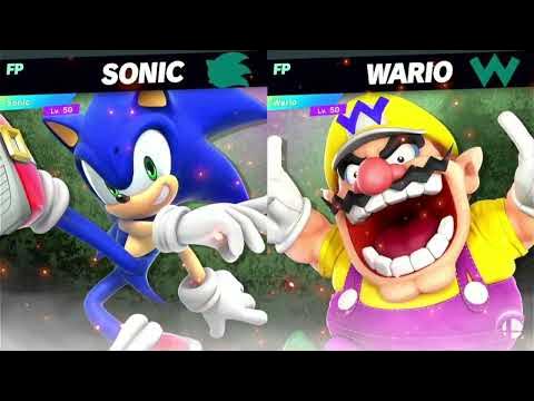 Super Smash Bros Ultimate Amiibo Fights 6pm Poll Sonic vs Wario - YouTube