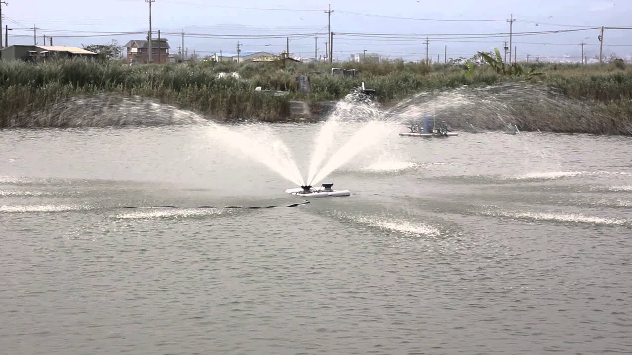 Mobile pond aerator - multifunctional aquaculture equipment for shrimp ...