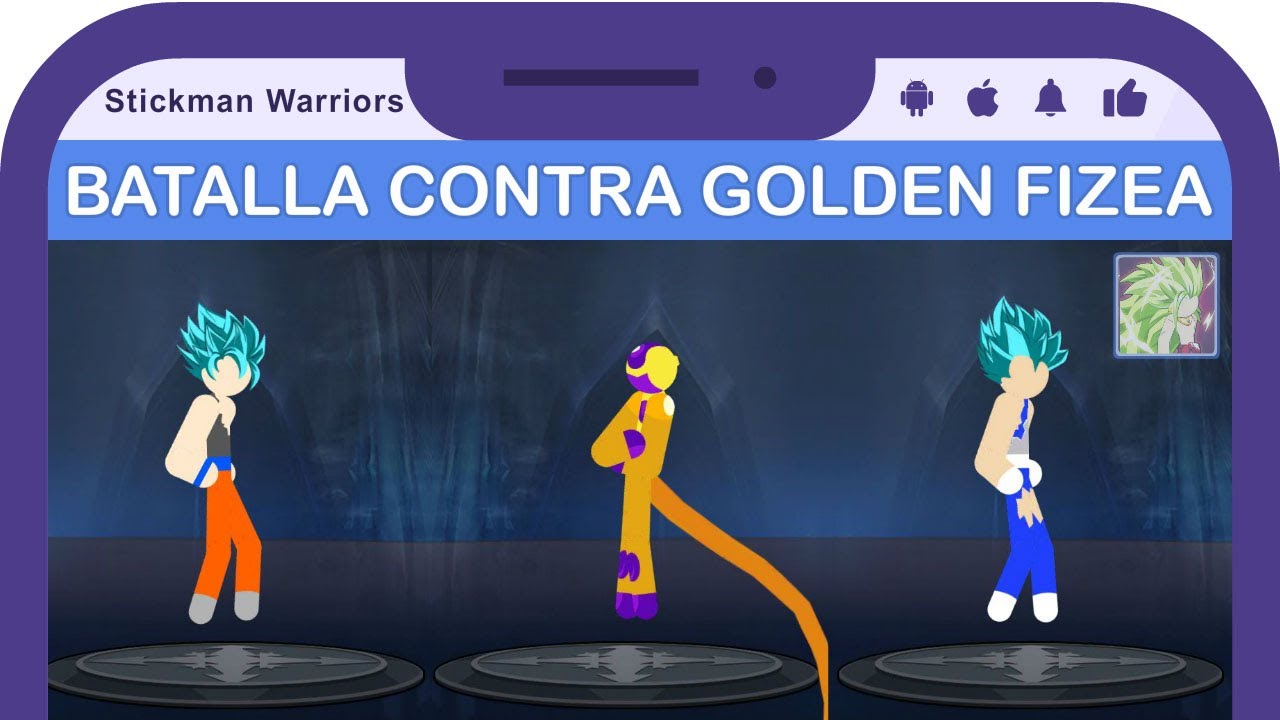 EL ESCONDITE DE FIZEA GOLDEN | STICKMAN WARRIORS GAMEPLAY - YouTube