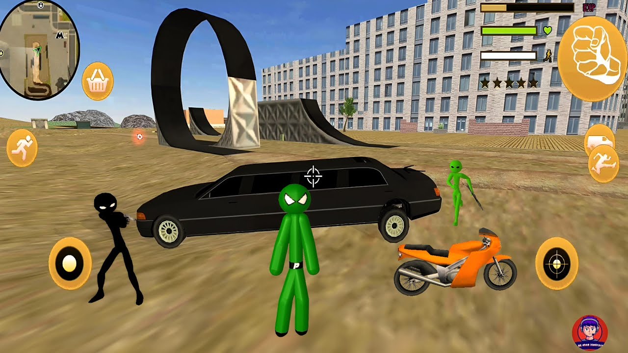 Toys Town 3 - Army Commander Stickman Rope Hero #1 - Android Gameplay ...