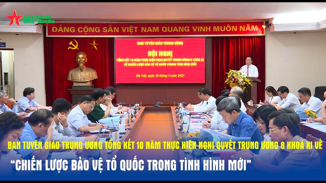 Ban Tuyên giáo Trung ương tổng kết 10 năm thực hiện Nghị quyết Trung ...