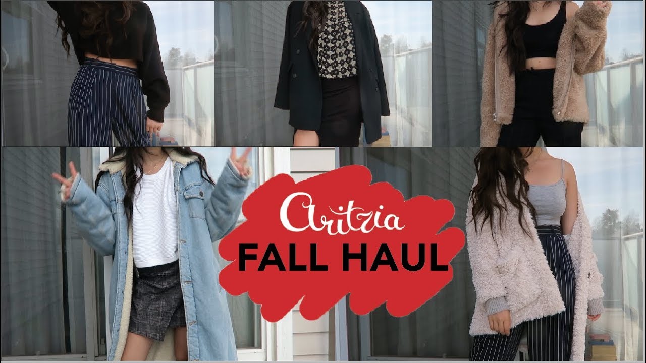 Massive Aritzia Try On Fall Haul 2017 Youtube