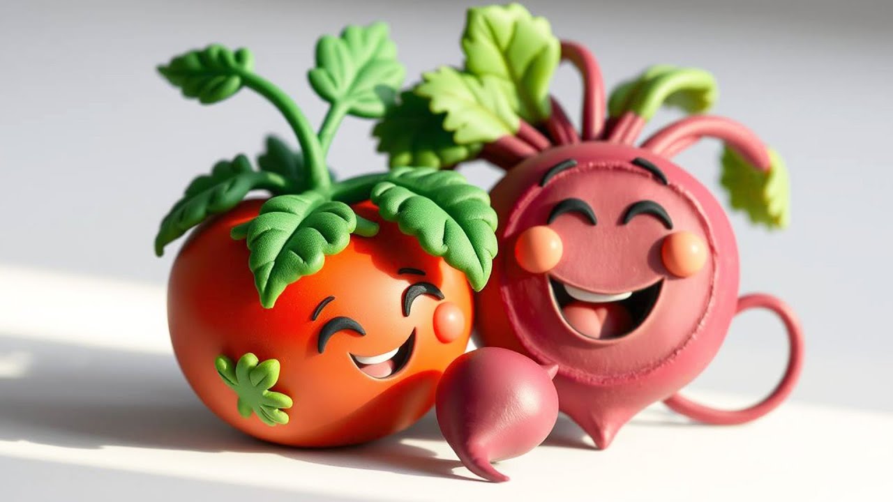 Tomato and Beetroot | Fun Garden Adventure Song for Kids | Sing & Dance ...