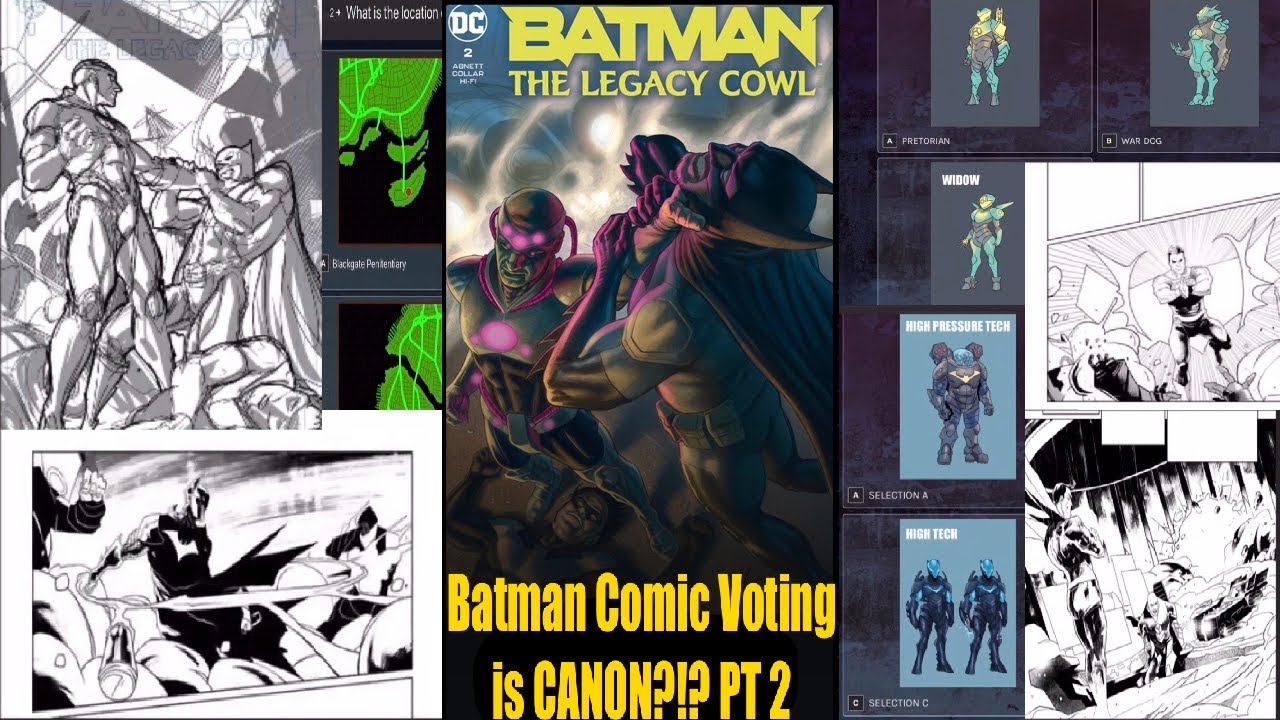 Batman The Legacy Cowl # 2+ Behind The Scenes/From The Bat Cowl ...