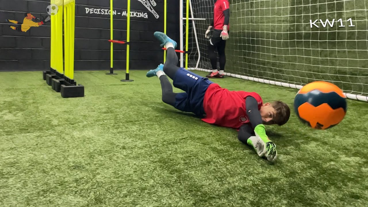 Goalkeeper Training-Save One on One - YouTube