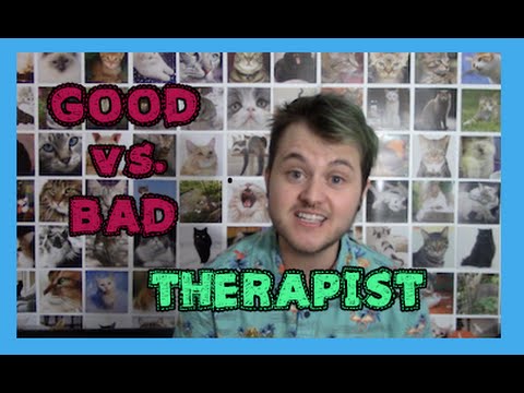 good vs. bad therapist.