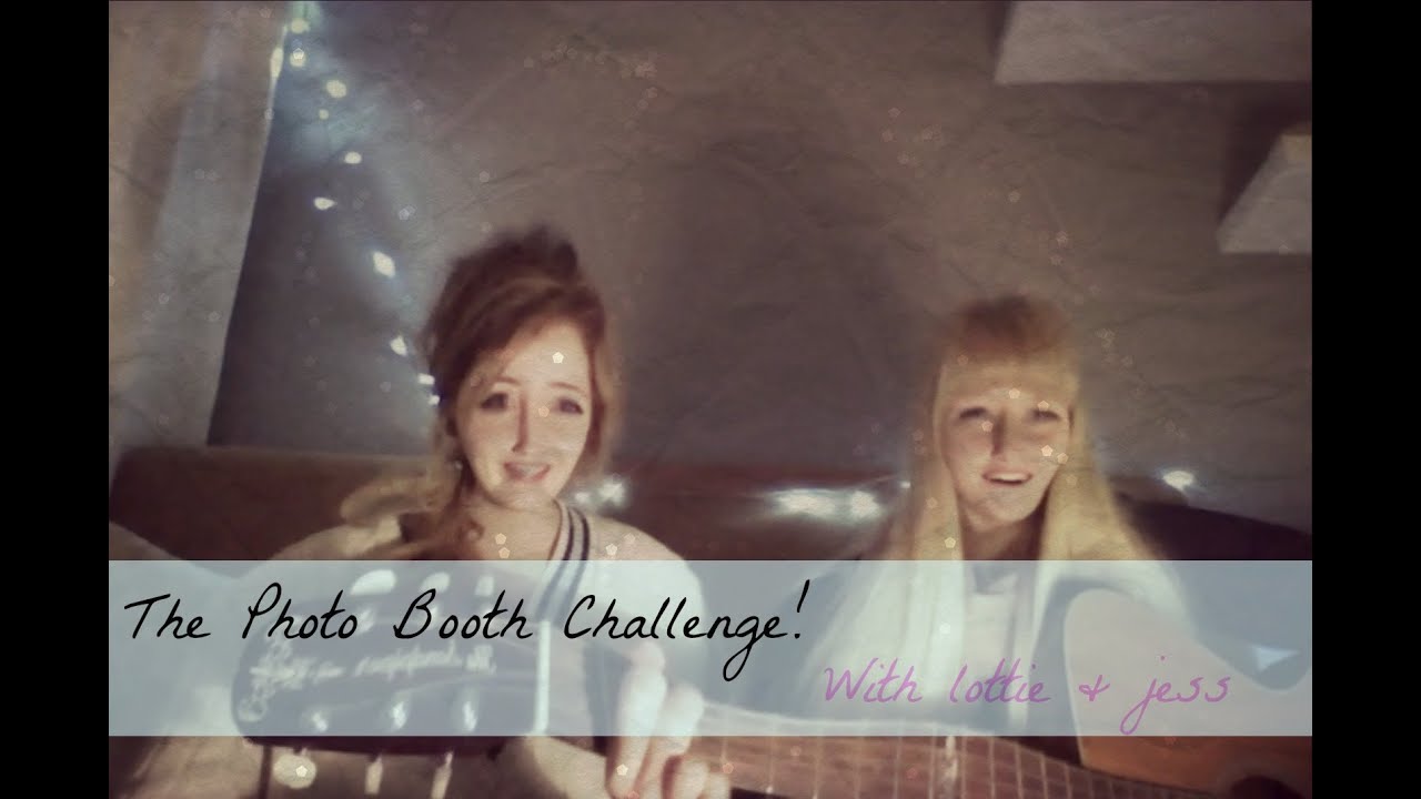 THE PHOTO BOOTH CHALLENGE - YouTube