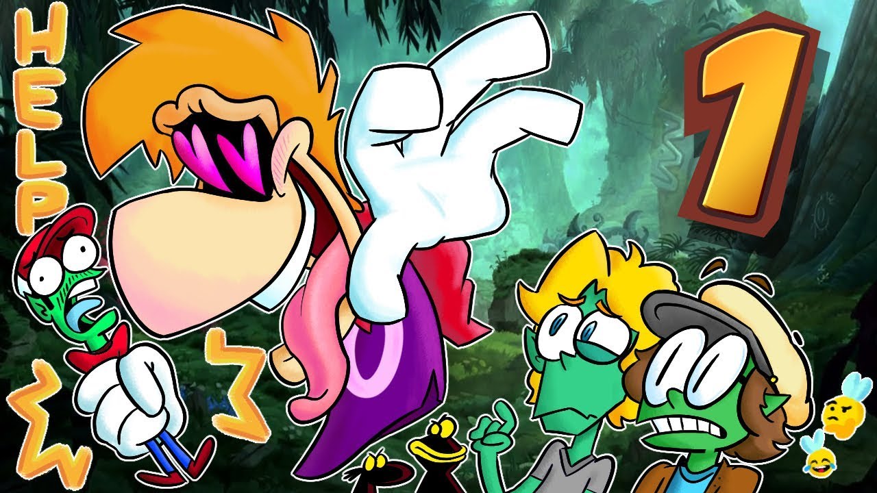 Everybody Loves Rayman - Gobs Play RAYMAN ORIGINS: EP 1 - YouTube