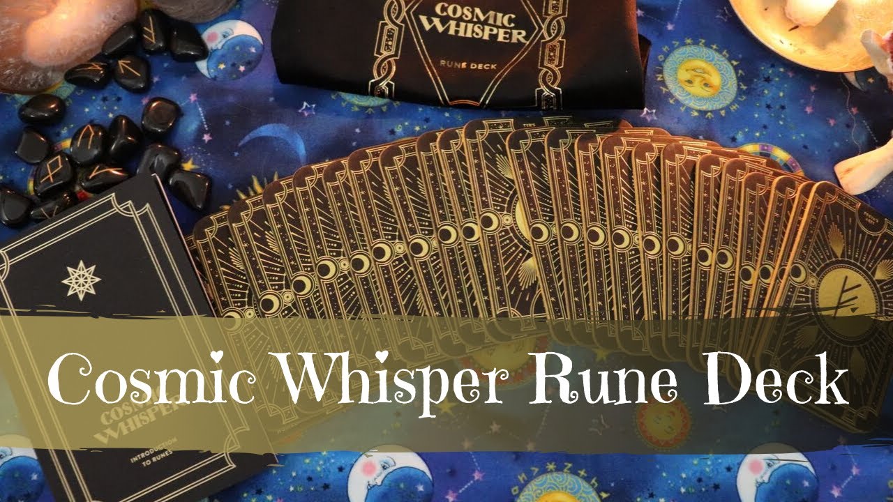 Cosmic Whisper Rune Deck - First Impressions Flip Through - YouTube