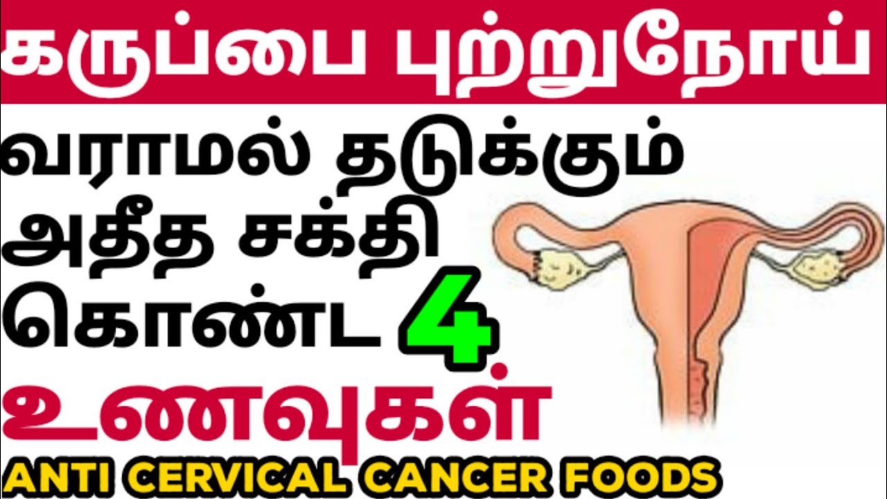 கருப்பை புற்றுநோயை தடுக்கும் உணவுகள்| cervical cancer prevent foods ...