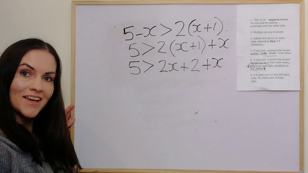 GCSE MATHS NATIONAL 5 MATHS SOLVING INEQUALITIES EQUATIONS if You gcse-maths-national-5-maths-solving-inequalities-equations-if-you