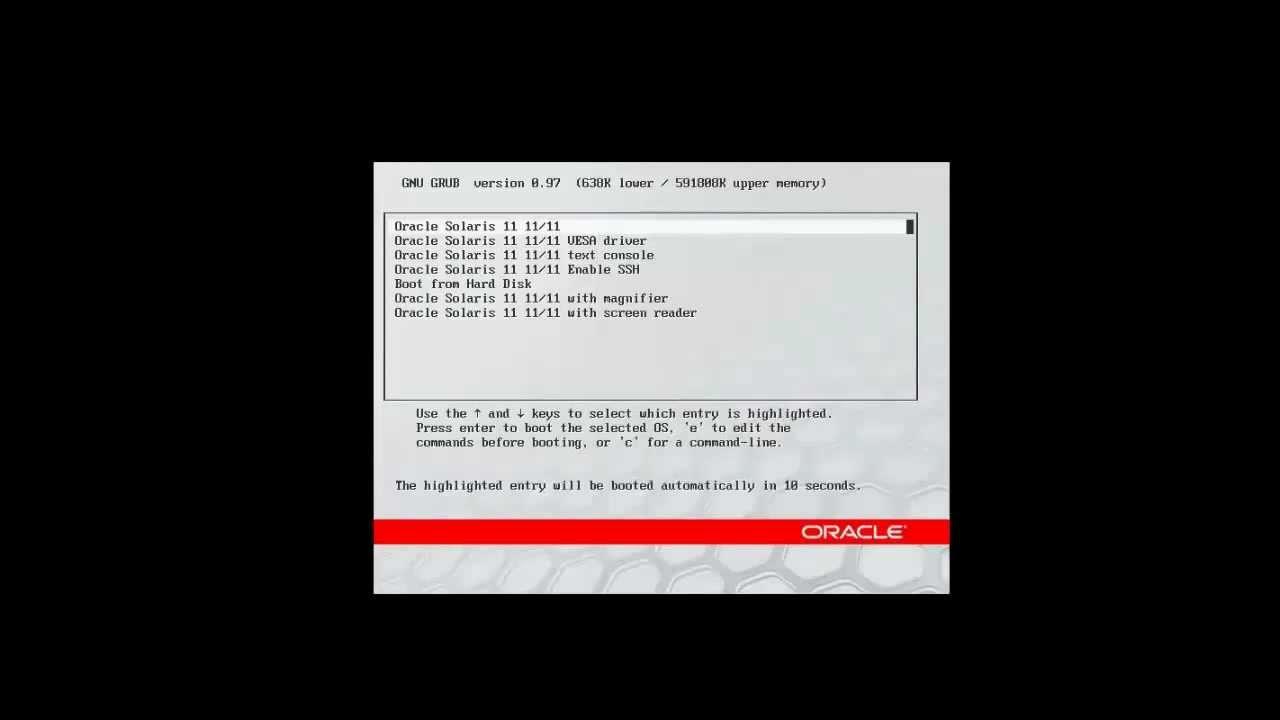 Oracle Solaris 11 GUI Installation - YouTube