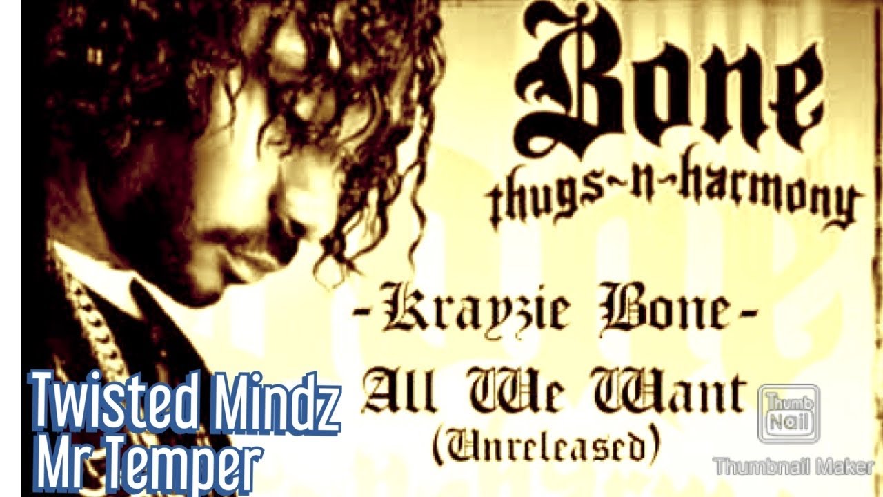 Krayzie Bone - All That We Want Ft Twisted Mindz - Mr Temper ...