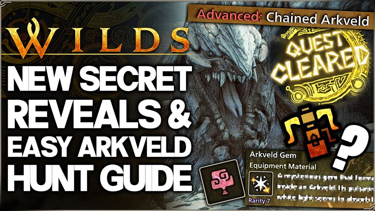 Monster Hunter Wilds - BIG Arkveld Secrets & Reveals - Easy Kill Guide ...
