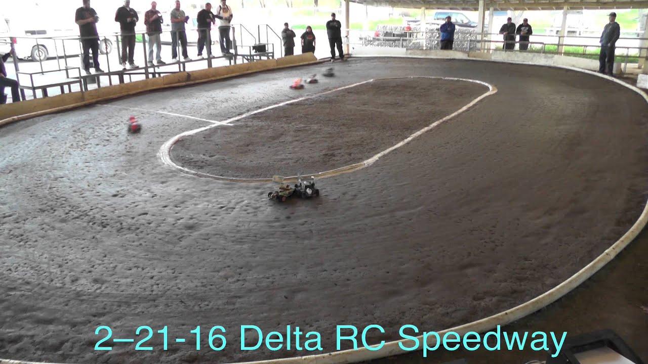 17․5 Sprint A Main 2–21 16 Delta RC Speedway - YouTube
