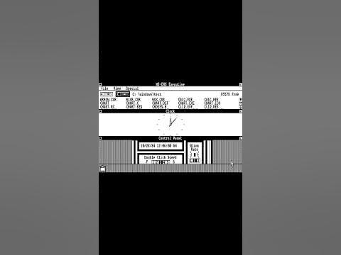 Windows 1.0 DR5 - YouTube