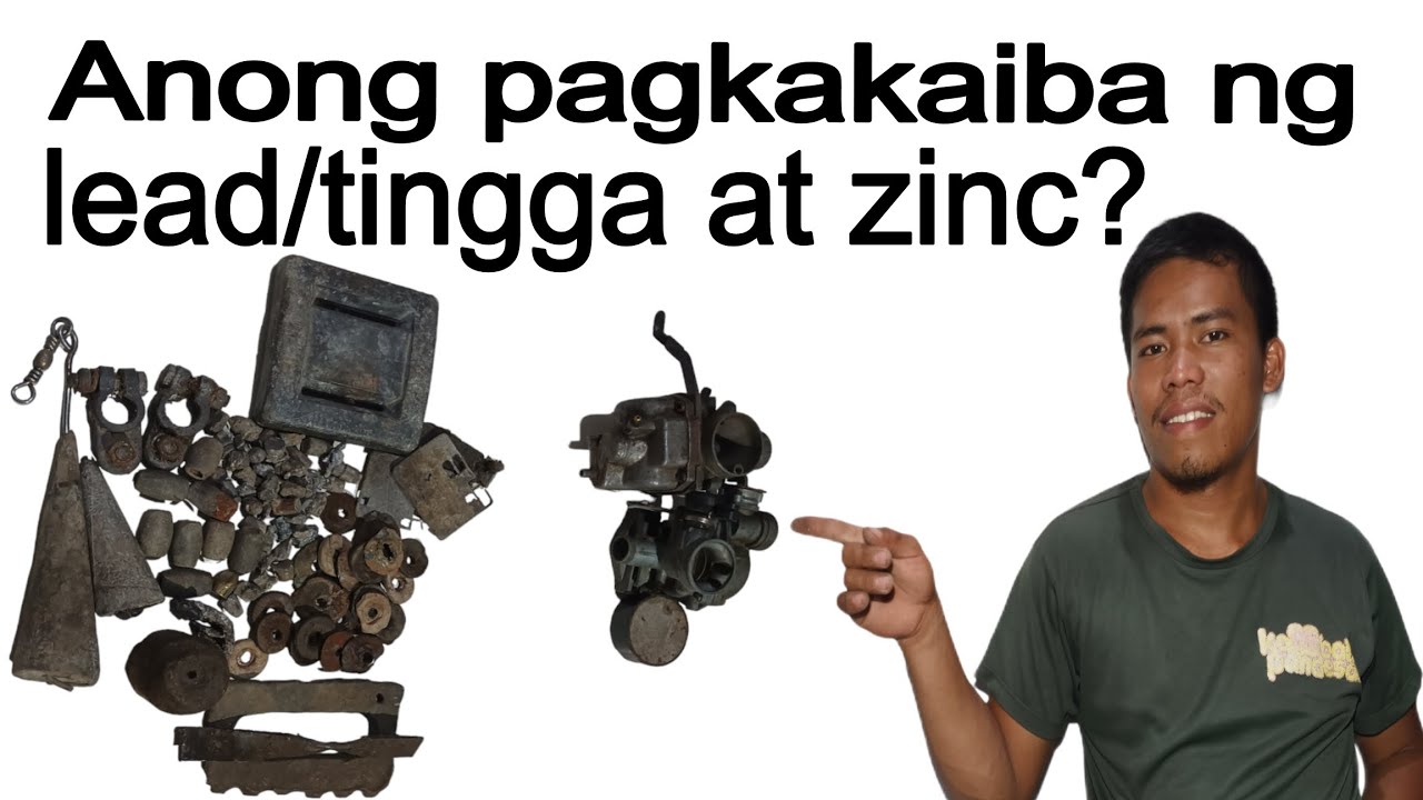 Anong pagkakaiba ng lead/tingga at zink? #scrap #tips #junkshop # ...