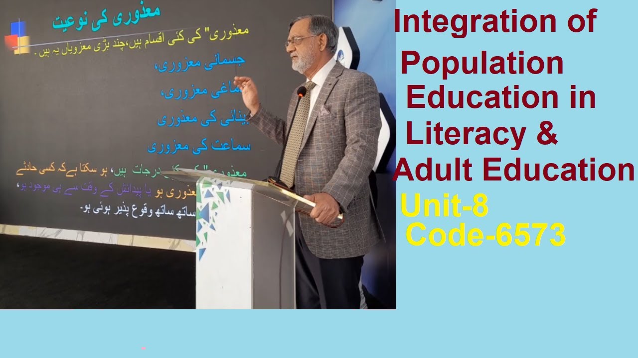 Integration of Population Education in Literacy & Adult Education ...