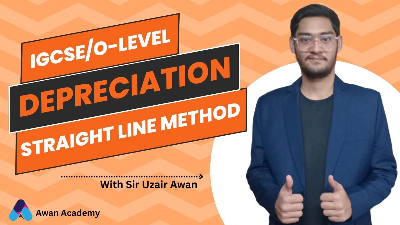 How To Calculate Depreciation Using Straight Line Method | [O Levels ...