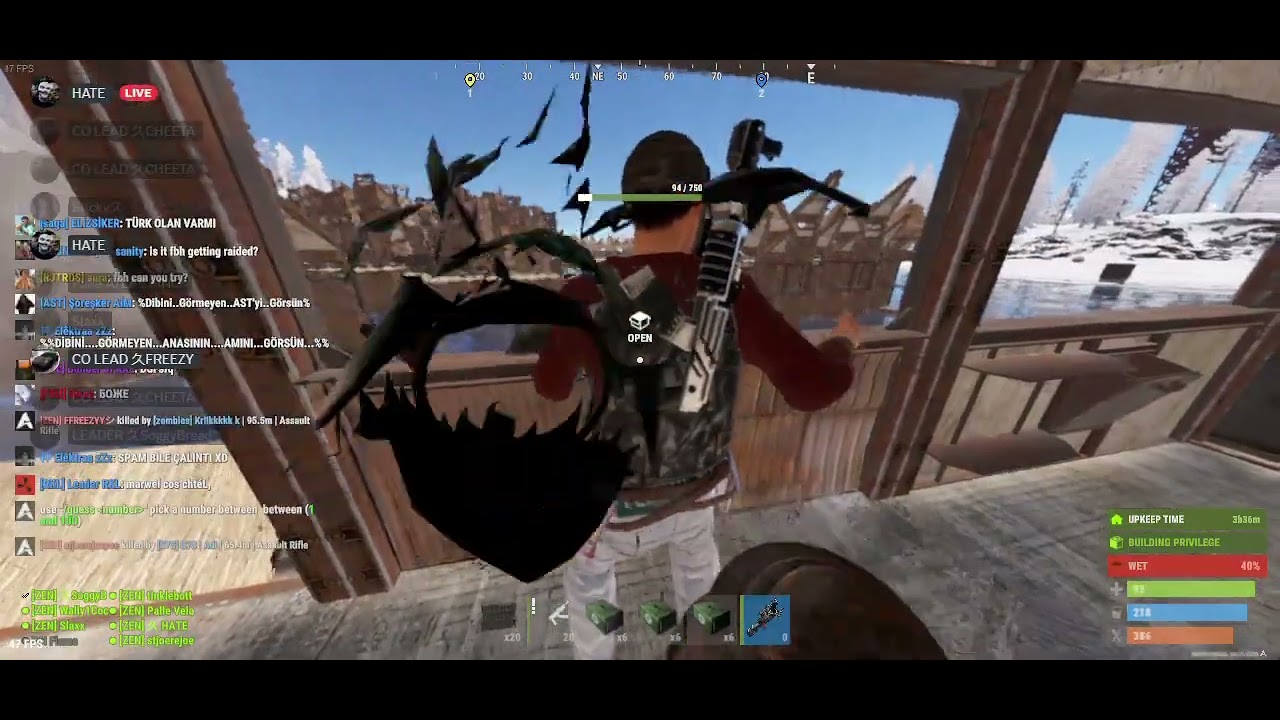 RAID on (Keepup) atlas 10x eu RUST P1 - YouTube