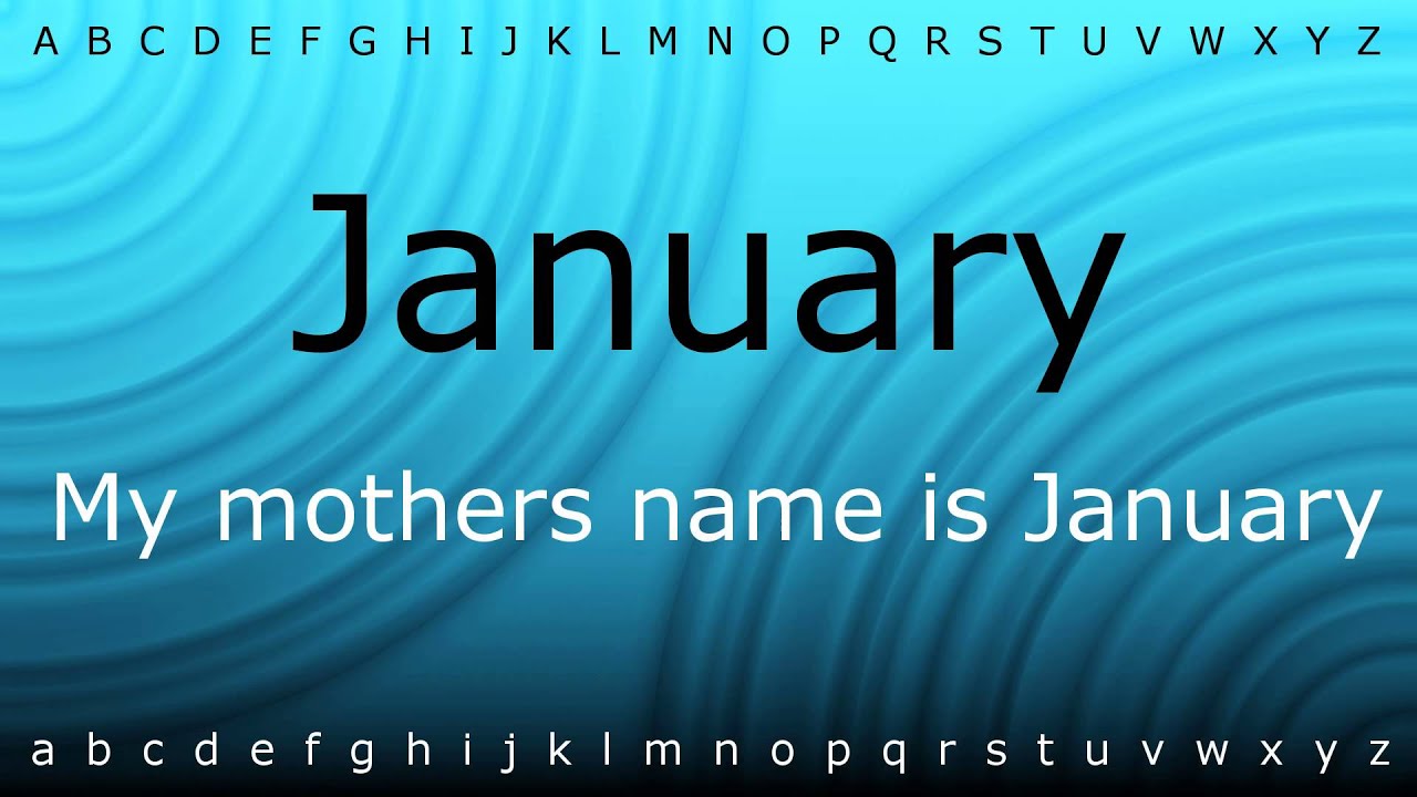 How To Say January With Zira mp4 YouTube how-to-say-january-with-zira-mp4-youtube