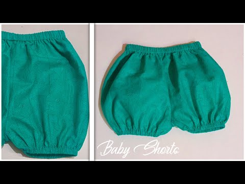 DIY   How To Make Baby Shorts    Baby Girl Shorts Tutorial    Baby Girl Shorts Pant Making At Home