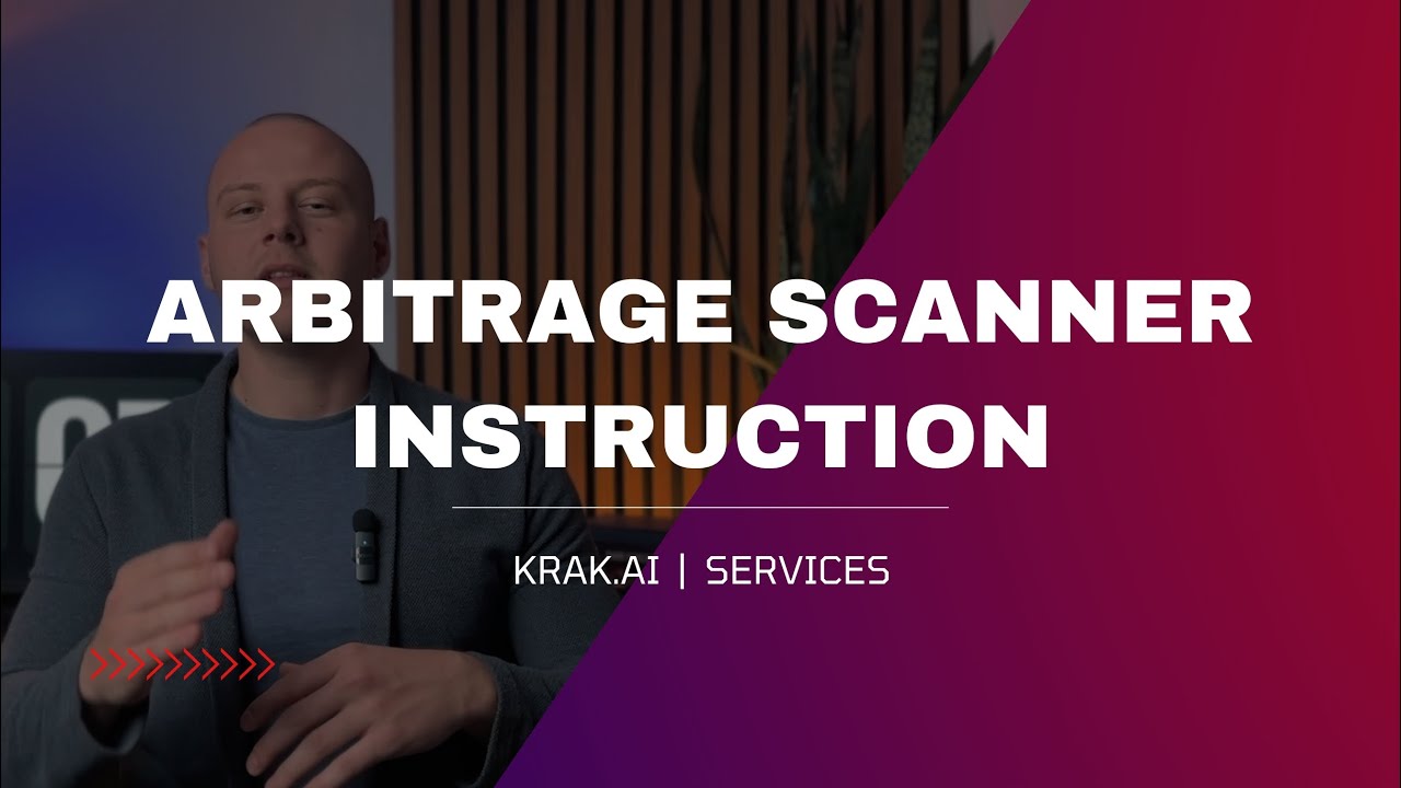 Arbitrage Scanner - Instruction - YouTube