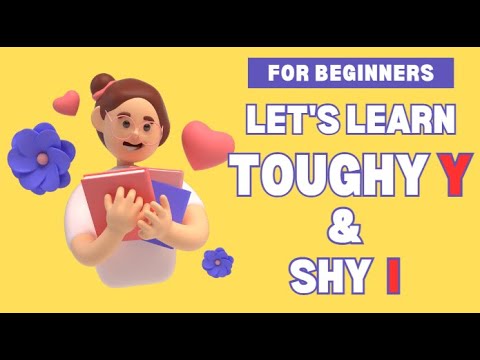 Phonics rule of Toughy Y & Shy I - YouTube