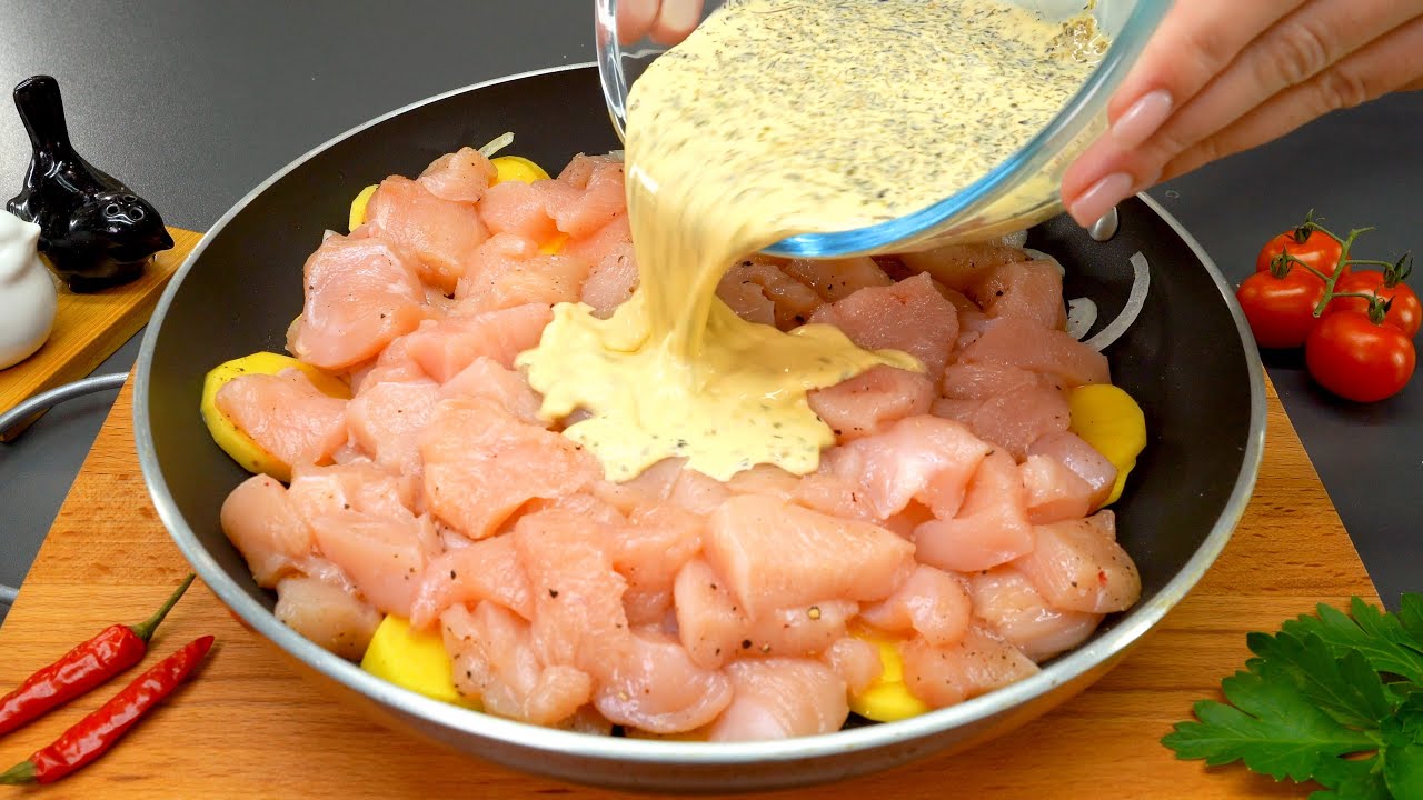 This is the most delicious chicken fillet recipe I have ever cooked ...