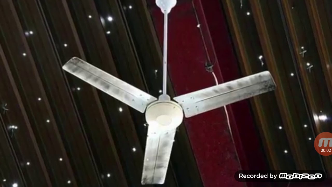 36" Weatherite Industrial Ceiling Fan - YouTube