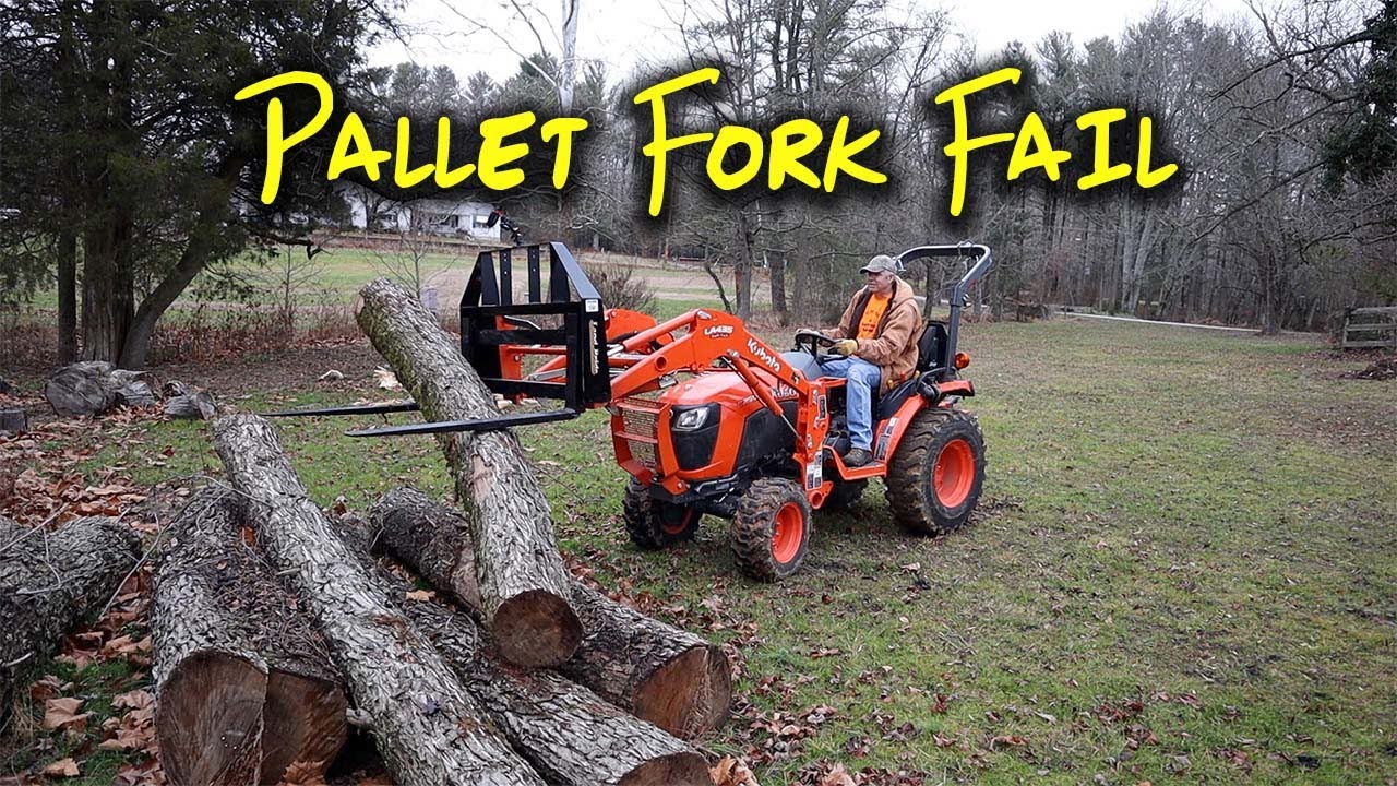 #89 Pallet Fork Fail on the First Day! - YouTube