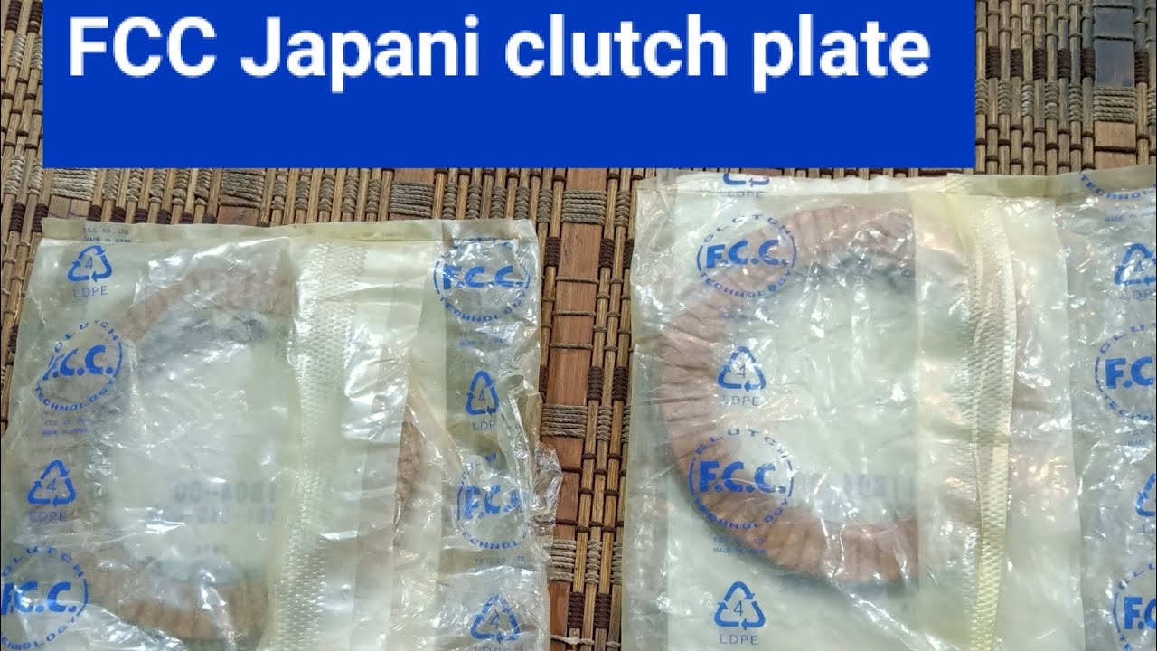#clutch plate Japani Fcc - YouTube