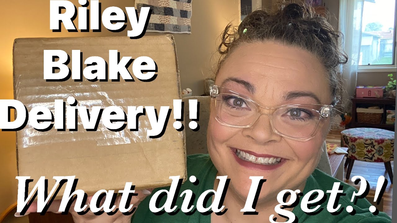 Riley Blake Designs Delivery!! What did I get?! - YouTube