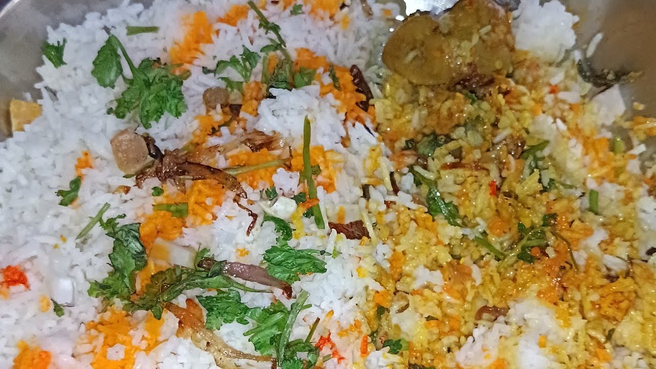 chicken egg biryani recipe - YouTube