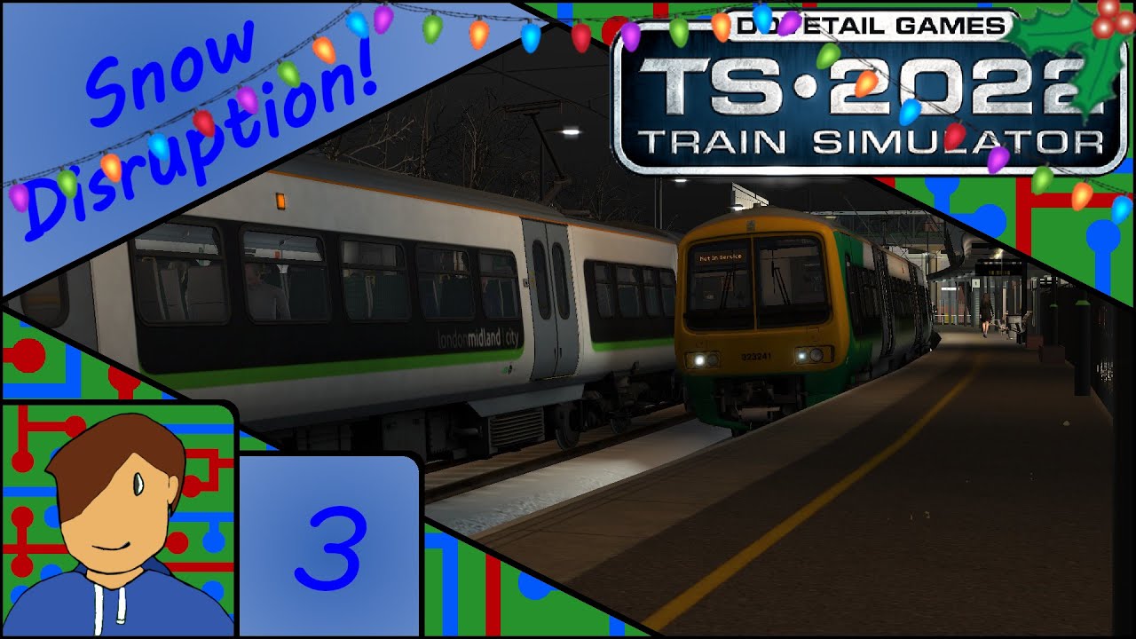 Snow Disruption! | Class 323 | Cross City Line | Train Simulator 2022 ...