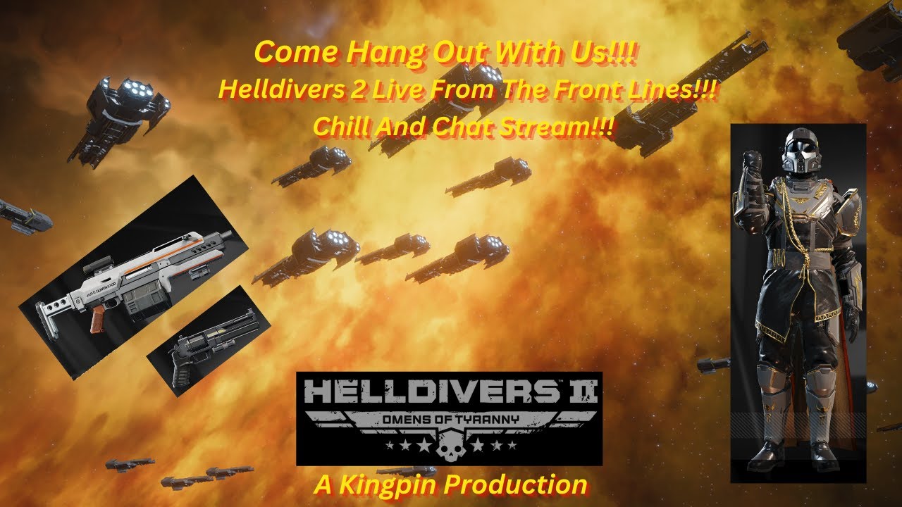 Helldivers 2, Chill And Chat!!! Co-Stream With @ARC_Tiny - YouTube
